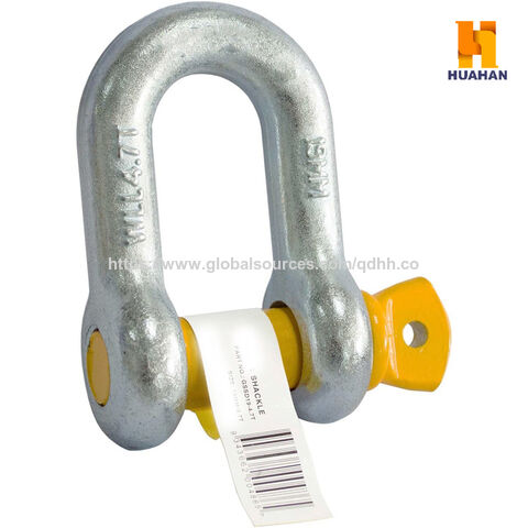 Screw Pin Chain Shackle In Us Type, G210 Shackle. Drop Forged，hot ...