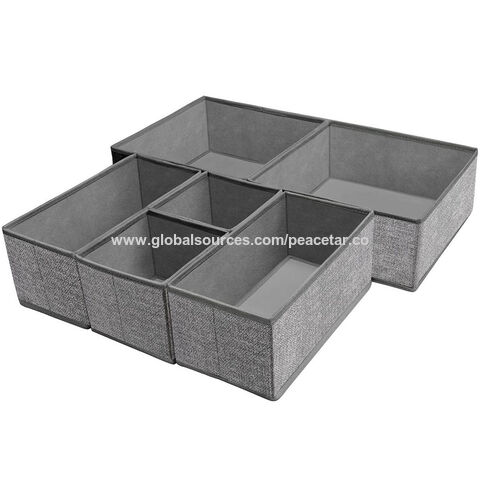 Bulk Buy Hong Kong SAR Wholesale 6 Pcs Foldable Closet Storage Drawer ...