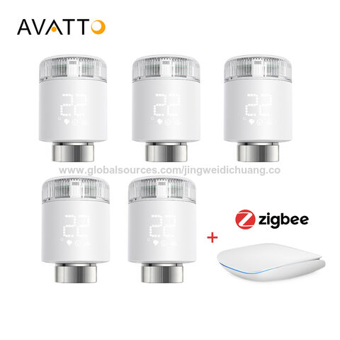 Avatto Programmable Trv Thermostat Smart Room Thermostatic Radiator ...