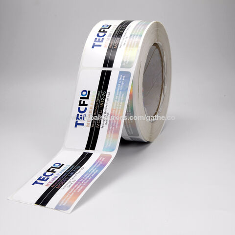 Customized Roll Stickers Cosmetics Logo Sticker Adhesive Waterproof ...