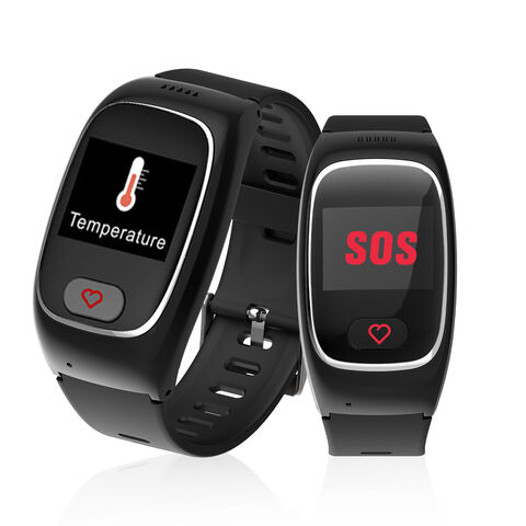 Nh66 Smart Watch Emergency Elderly Health Tracking Bracelet Sos Ota ...
