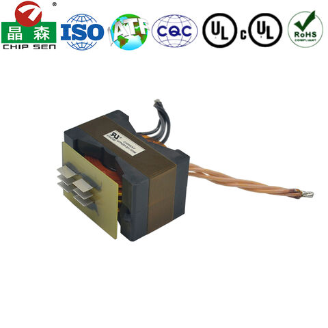 100w 6.6kv Led Switching Step Up 12v To 220v Ac Variable Center Tapped Planar High Voltage ...