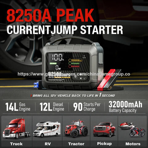 32000mah High Power Multi-function Power Bank Portable Car Jump Starter ...