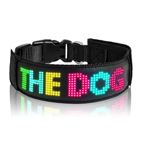 Hot Selling Programmable Waterproof Usb Led Light Small Dog Leash ...