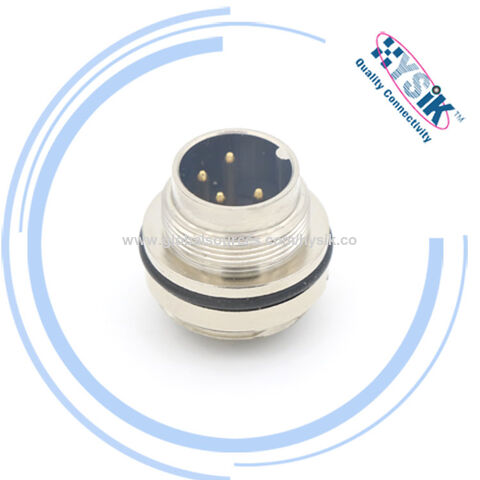 M16 Aisg Cable Assembly With Ip68 4 5 6 8 12 14 16 24 Pin Connector 180 ...