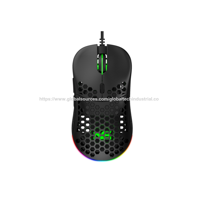Honeycomb Gaming Mouse Gm-818 59g Lightweight Instant A725/825 Sensor ...