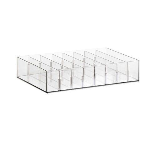 Large Capacity Desktop Data Cable Storage Box With Compartments Office ...