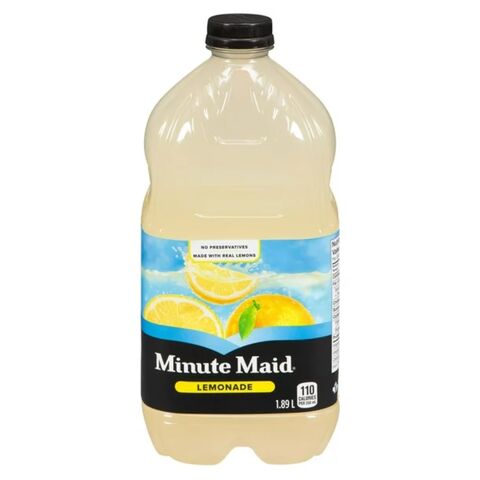 Factory Direct High Quality Canada Wholesale Minute Maid Lemonade 1.89l ...