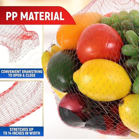 Factory Direct Sell Vegetable Packaging Fruit Mesh Bag Plastic Mesh ...