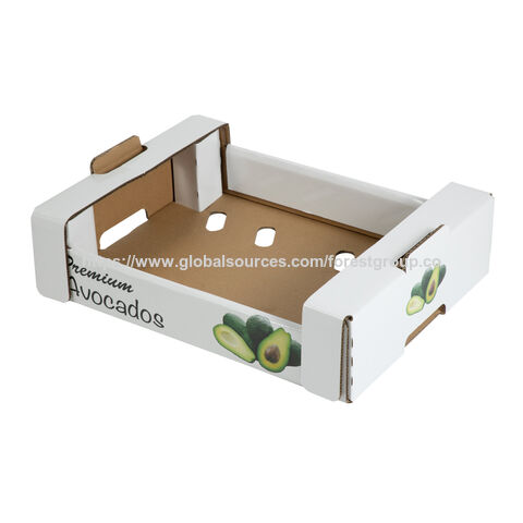 Farm Fresh Produce Carton Box For Vegetables And Fruit Mushroom, Fruit ...