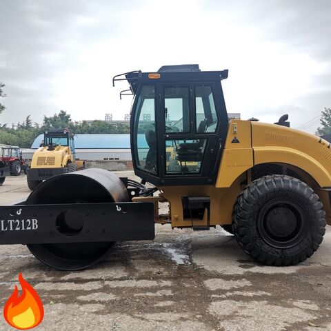 Factory Price China Lutong Brand New Machinery 12 Tons Mechanical Drive Single Drum Road Roller ...