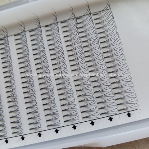 High Quality 3d 4d 5d 6d 10d Premade Fans Short Stem 13mm Fans Premade Fans 3d False Eyelashes ...