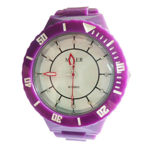 Buy China Wholesale Fashionable Plastic Watch With Fancy, Stylish ...