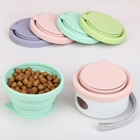 Buy China Wholesale Portable Pet Dog Bowl Accompanying Snack Cup Going ...