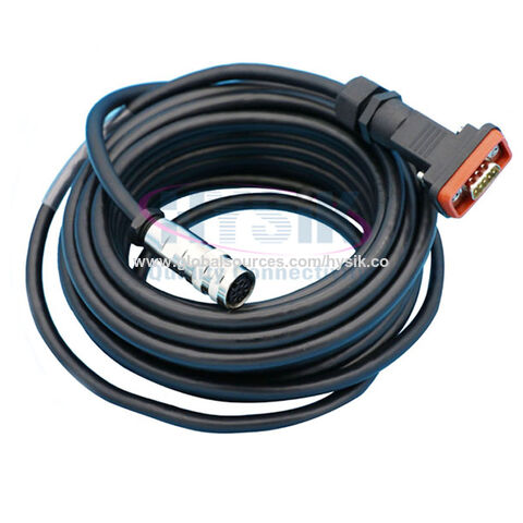 M16 Female 8 Pin Aisg To Db15 Male Double Ended Cable Remote Electrical ...