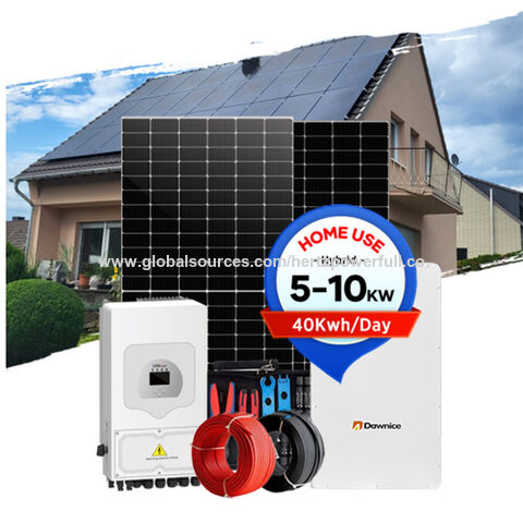 Bulk Buy China Wholesale Dawnice Residential Hybrid Off Grid Solar ...