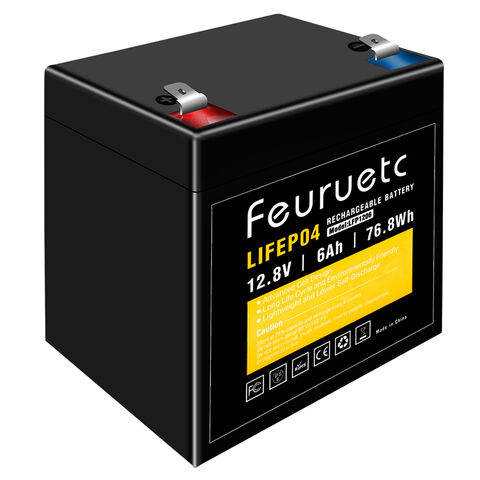 Power Storage Batteries 6ah Large Capacity Rechargeable Power Station ...