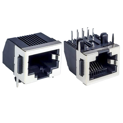 Dgkyd5722e1188gwa1db3b Pcb Socket Dip Rj45 Connector Through-hole ...