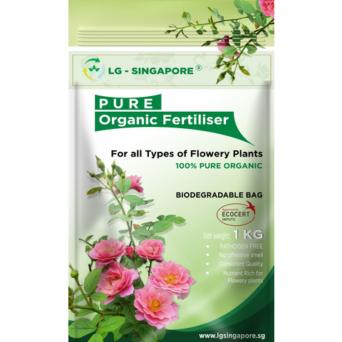 Pure Organic Fertiliser - Flowery Plants | 100% Pure Organic | Approved ...