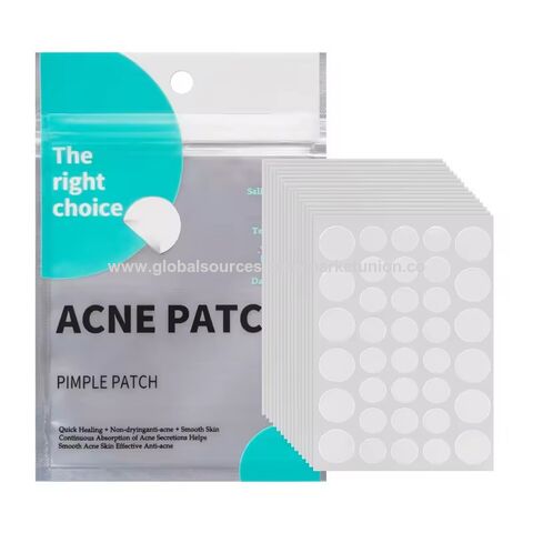 Hydrocolloid Acne Pimple Patch Spot Treatment Plaster, Hydrocolloid Lip ...