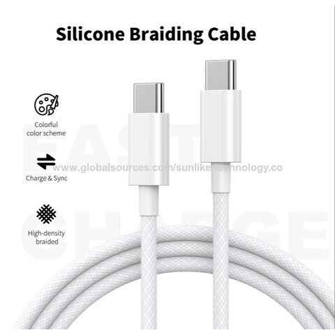 Bulk Buy China Wholesale Sunlike Silicone Braiding Cable, Silicone ...