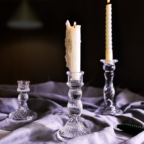 French Style North European Style Luxury Crystal Candle Holders Hotel ...