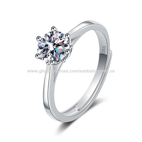 Bulk Buy China Wholesale Engagement Wedding Rings Jewelry Women ...