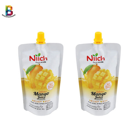 Baolai Custom Made 120ml 150ml Juice Bag Bpa Free Milk Liquid Spout ...