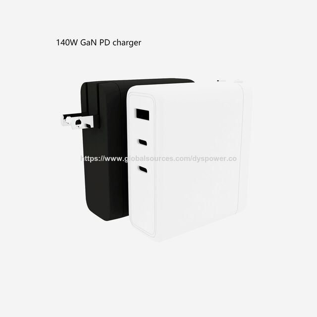 140w Gan Laptop Chargers, Usb C Pd Fast Charger 5v/3a,9v/3a,12v/3a,15v ...