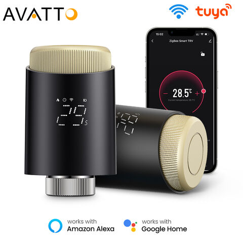 Avatto Tuya Wifi Smart Trv Thermostat Floor Heating Temperature ...