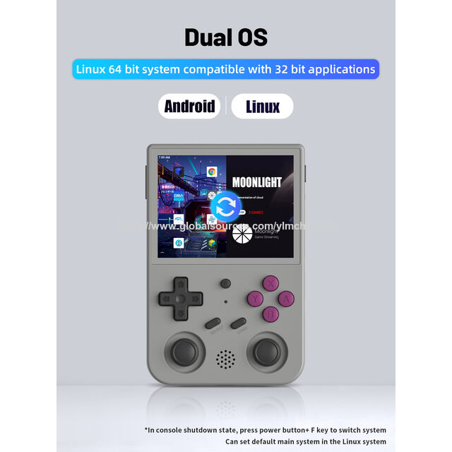 Rg353v Rg353vs Anbernic 5g Wifi Handheld Game Console Rk3566 3.5 Inch ...