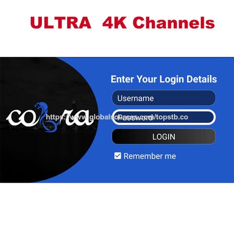 New 4k Cobra German Italy Spain Netherlands Belgium Account Iptv Arabic ...