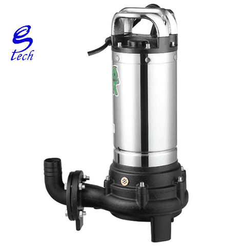 Stainless Steel Sewage Pump, 65wqas15-20-2.2 Cb Large Flow Submersible ...