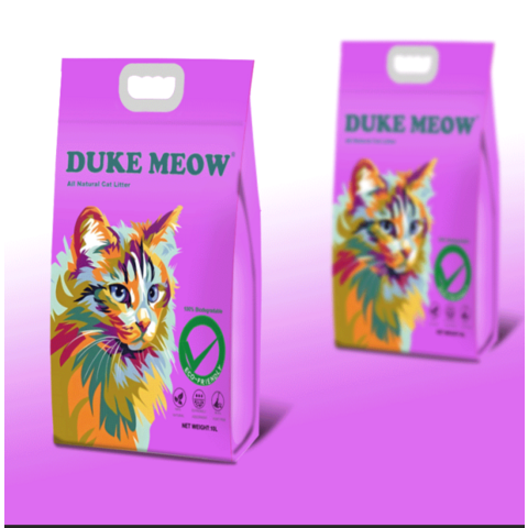 Duke Meow Flushableis Tofu Cat Litter Safe For Kittens Cature Tofu Cat ...