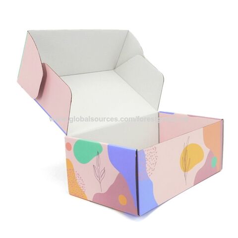 Wholesale Gift Paper Box Custom Logo Printed Corrugated Paper Packaging ...
