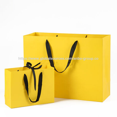 Tote Bag Custom Printed Logo Luxury Clothing Shopping Paper Bags ...