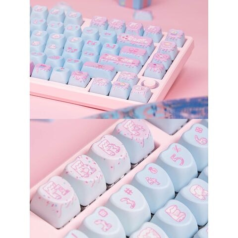 Diy Custom Mechanical Oem Profile Keycaps Set Multiple Color ...