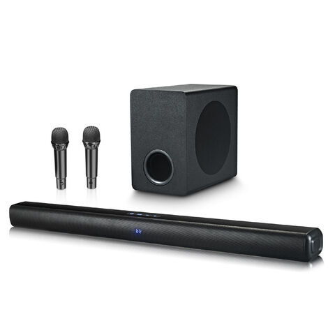 Sound Bar With Wireless Karaoke Microphone 80w 2.1ch Sound Bar ...