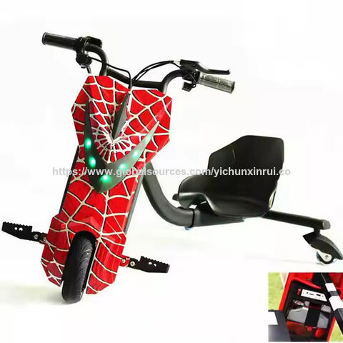 Outdoor Racing Car Speed Up To 10 Mile Ride On Drift Trike Electric ...