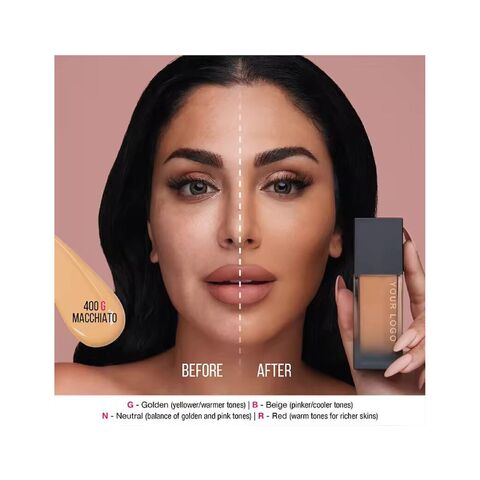 Custom Logo High Quality Full Coverage Matte Foundation Makeup For Face ...