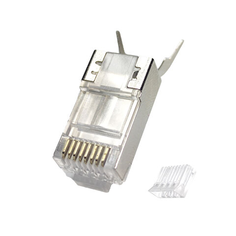 Ethernet Ftp/stp 8p8c Conector Modular Metal Shielded Adapter Rj 45 ...