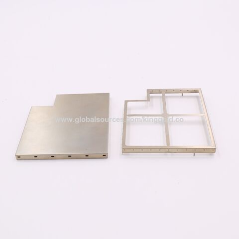 Quality Certification Two Pieces Nickel Silver Emi Rf Shielding Parts ...