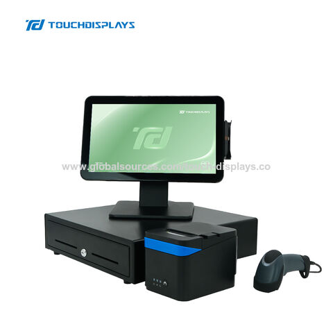 15.6 Inch True Flat Zero Bezel Multi Touch Screen Pos Terminals With ...