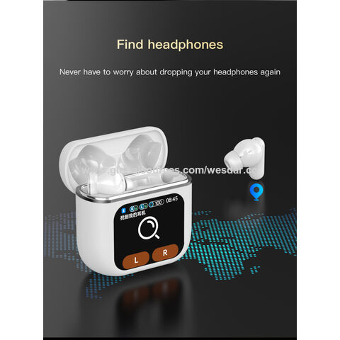 Bulk Buy China Wholesale Tws Earbuds Led Touch Screen Anc+enc ...