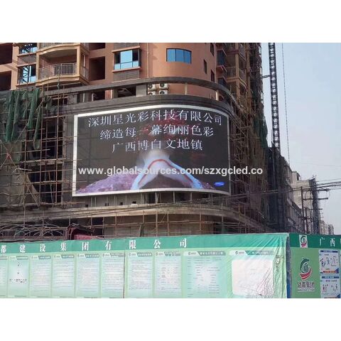 P2.5 Outdoor Full Color Led Display Screen Outdoor Curved Led Display ...