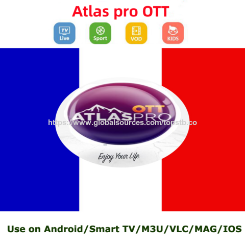 Atlas Pro Iptv Abonnement 1 Year Fhd 4k Reseller French France Portugal ...