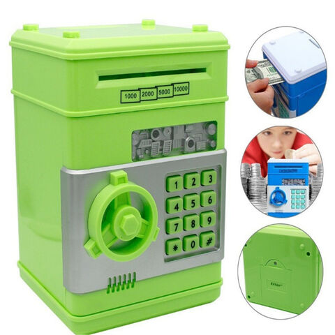 Trendy Electric Atm Money Bank For Children, Electrical Money Bank ...