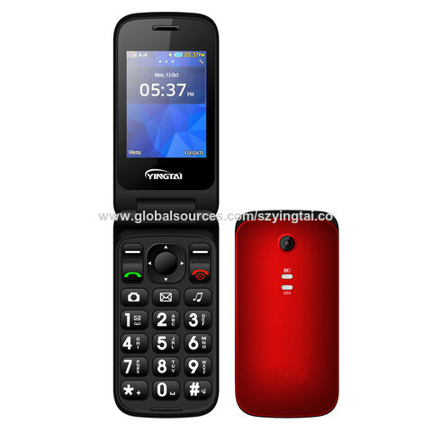 2.4 Inch 4g Large Button Senior Flip Cell Phones With Sos - China ...