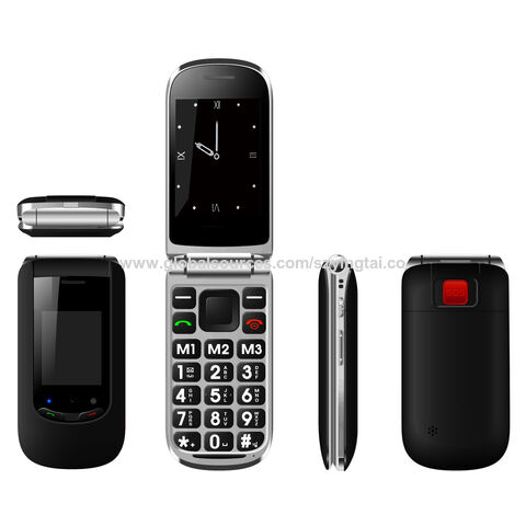 Factory Oem 4g Large Button Clamshell Cell Phones For Elder People, 4g ...