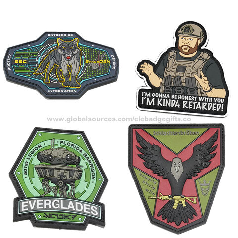 Buy China Wholesale Good Quality Wholesale 3d Pvc Patch Customized ...